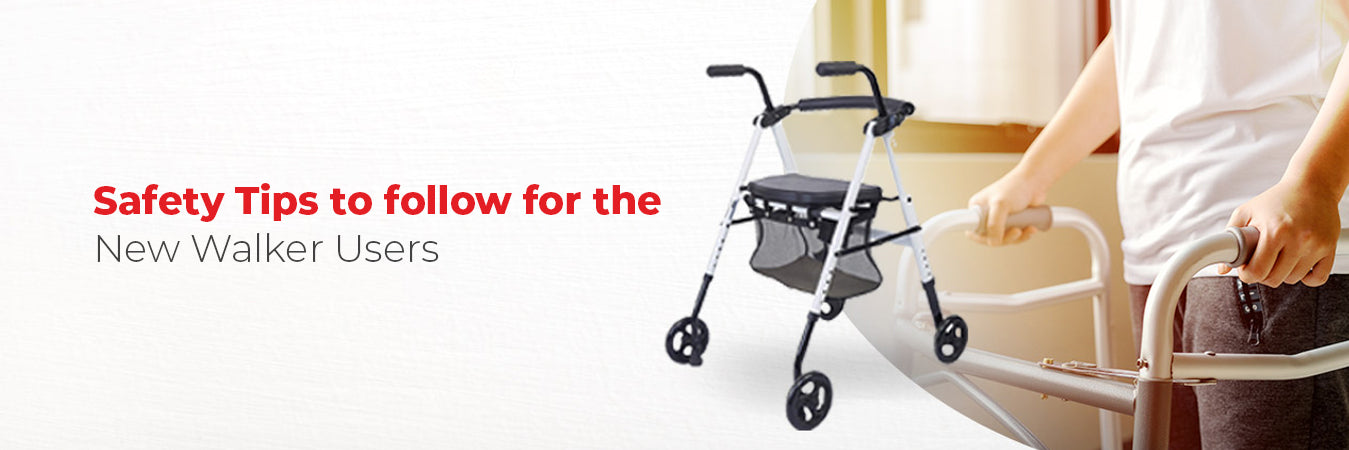 Safety Tips to follow for the New Walker Users — Mobility 2 You