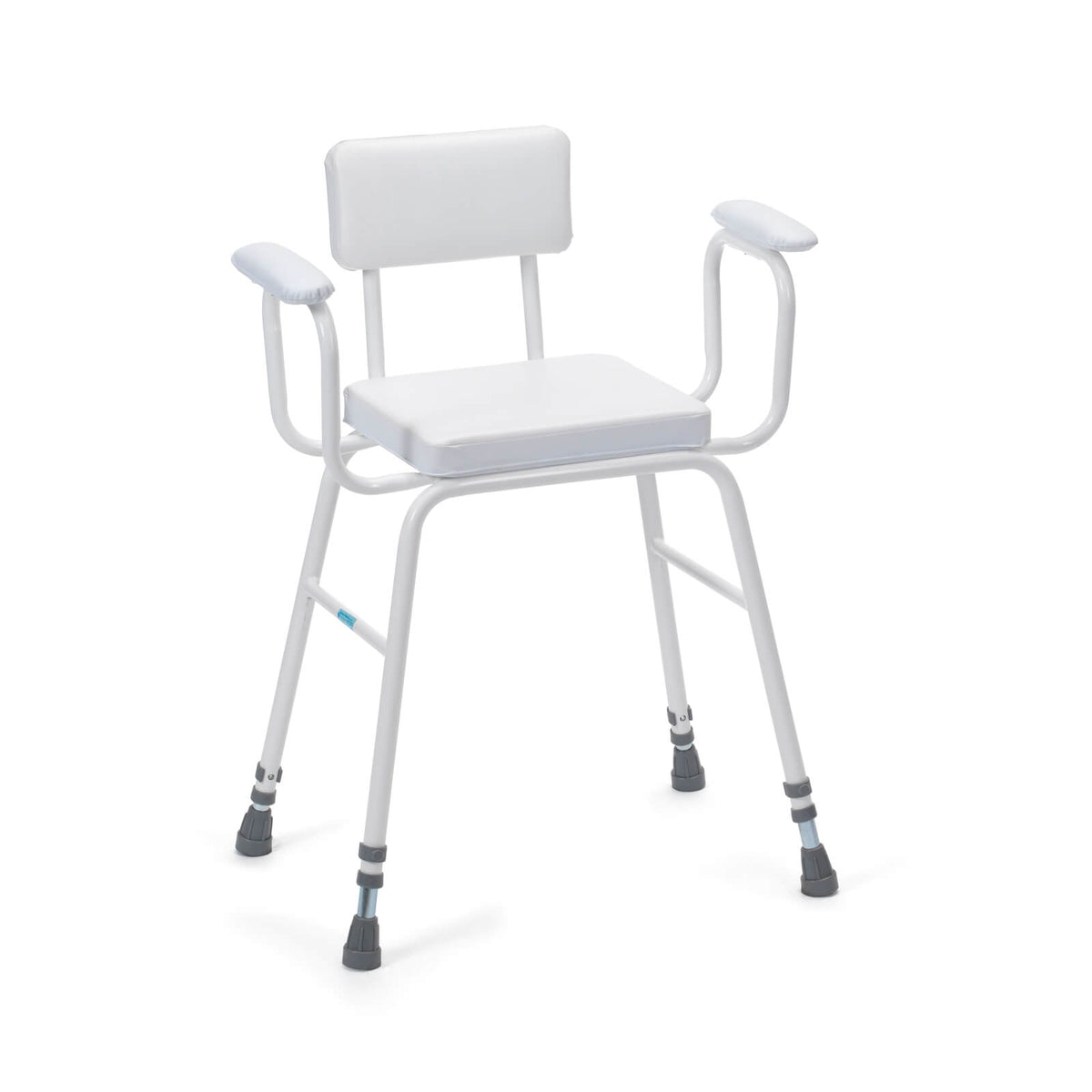 Bathing Aids For The Disabled | Perching Stool with Padded Arms & Back ...