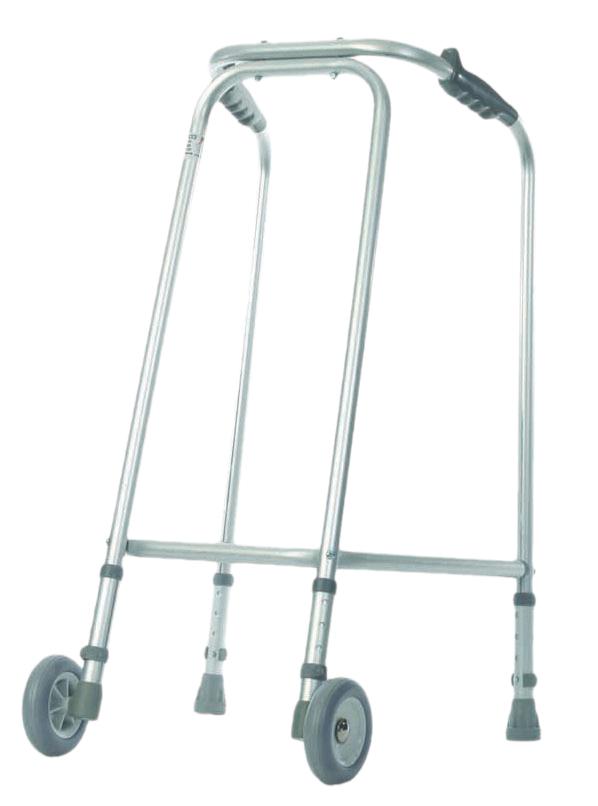 Ultra Narrow Lightweight Walking Frame- Large w/wheels — Mobility 2 You