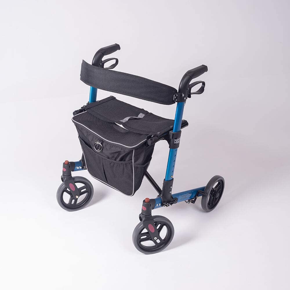 Compact Easy Rollator | 4 Wheeled Walkers — Mobility 2 You