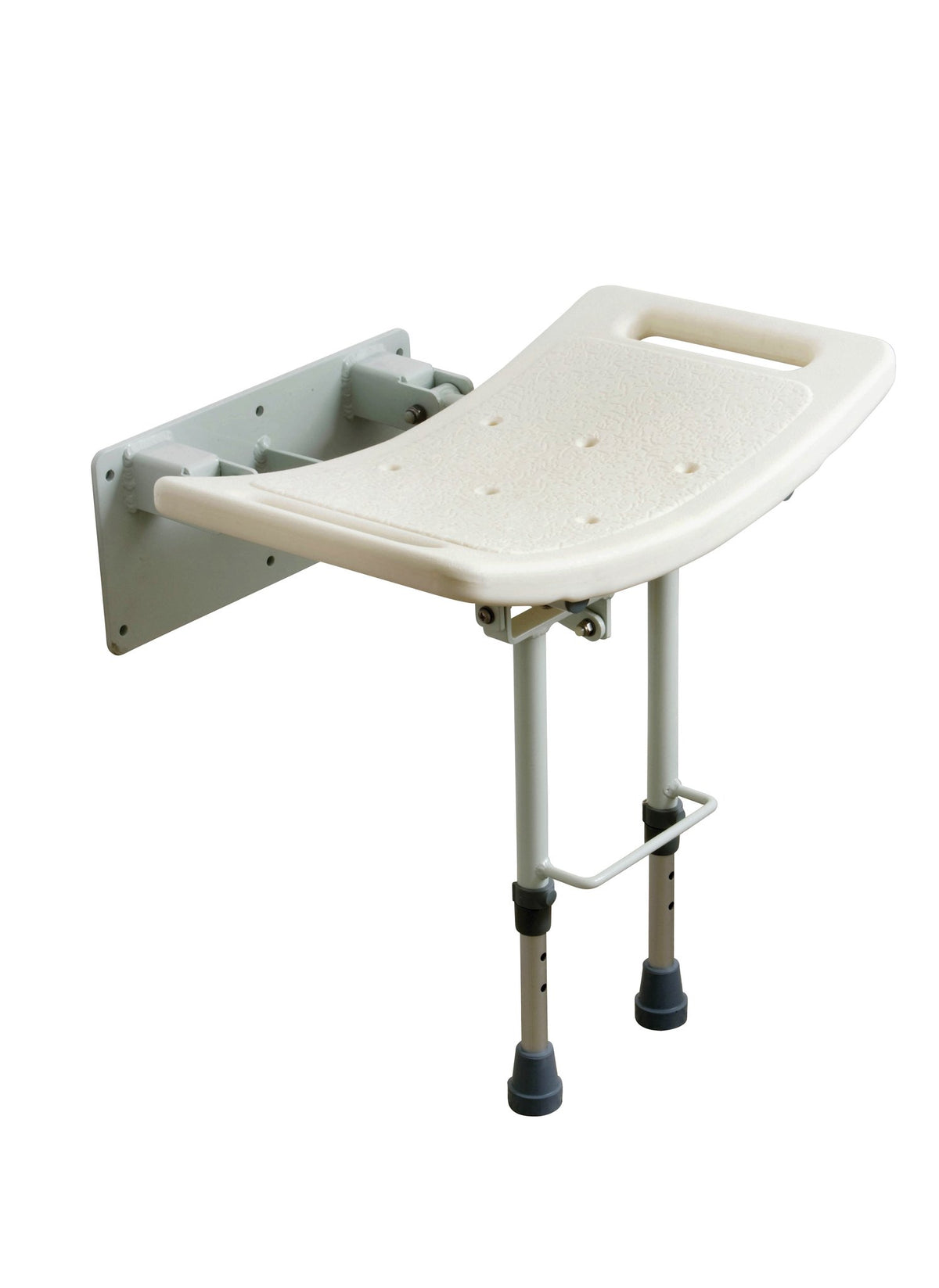 Buy Shower Seat Drop Down In White With Legs | Mobility 2 you ...